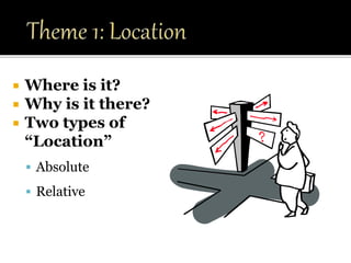 Themesof geographypresentation | PPT