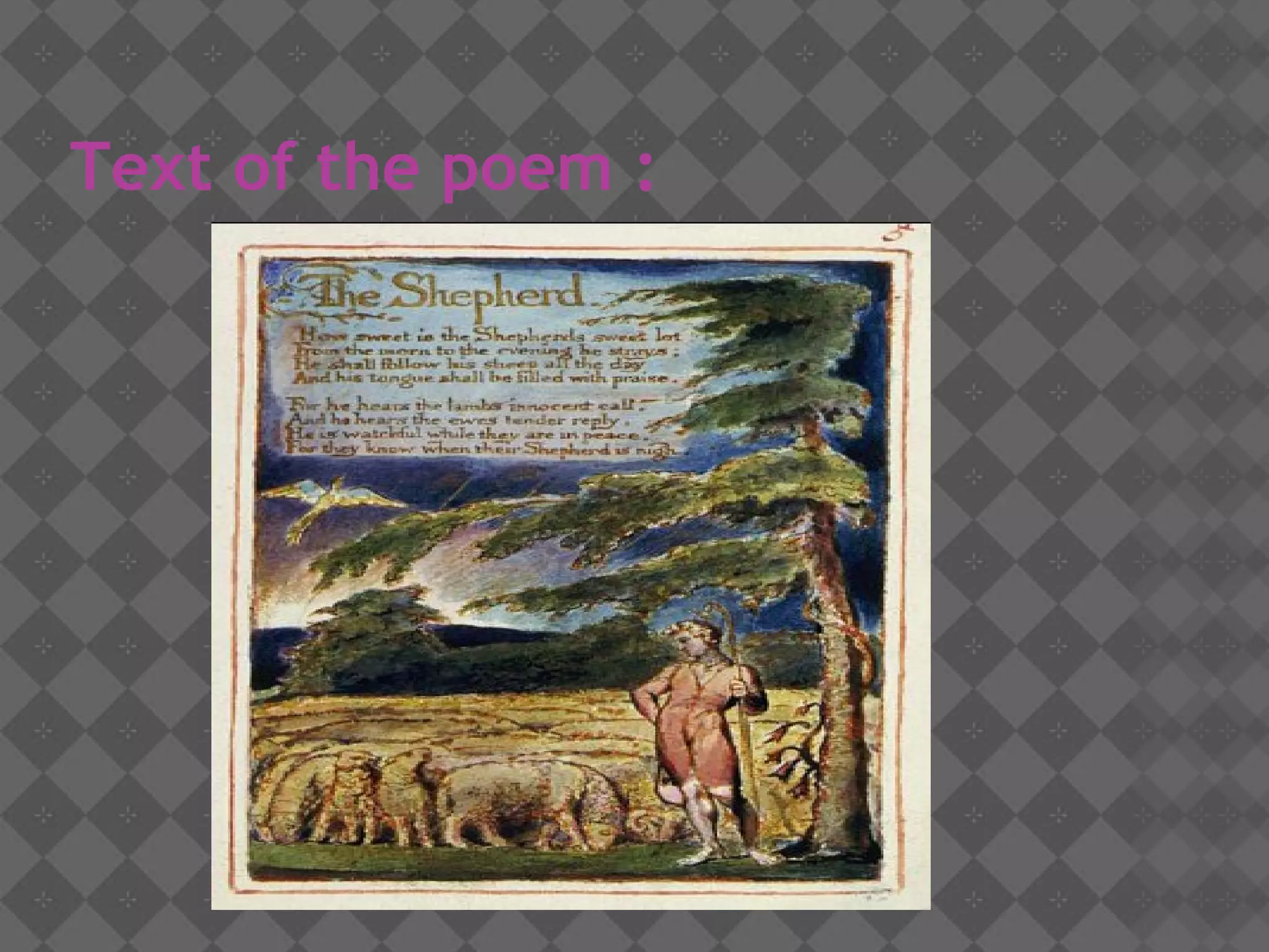 Themes of the shepherd | PPT