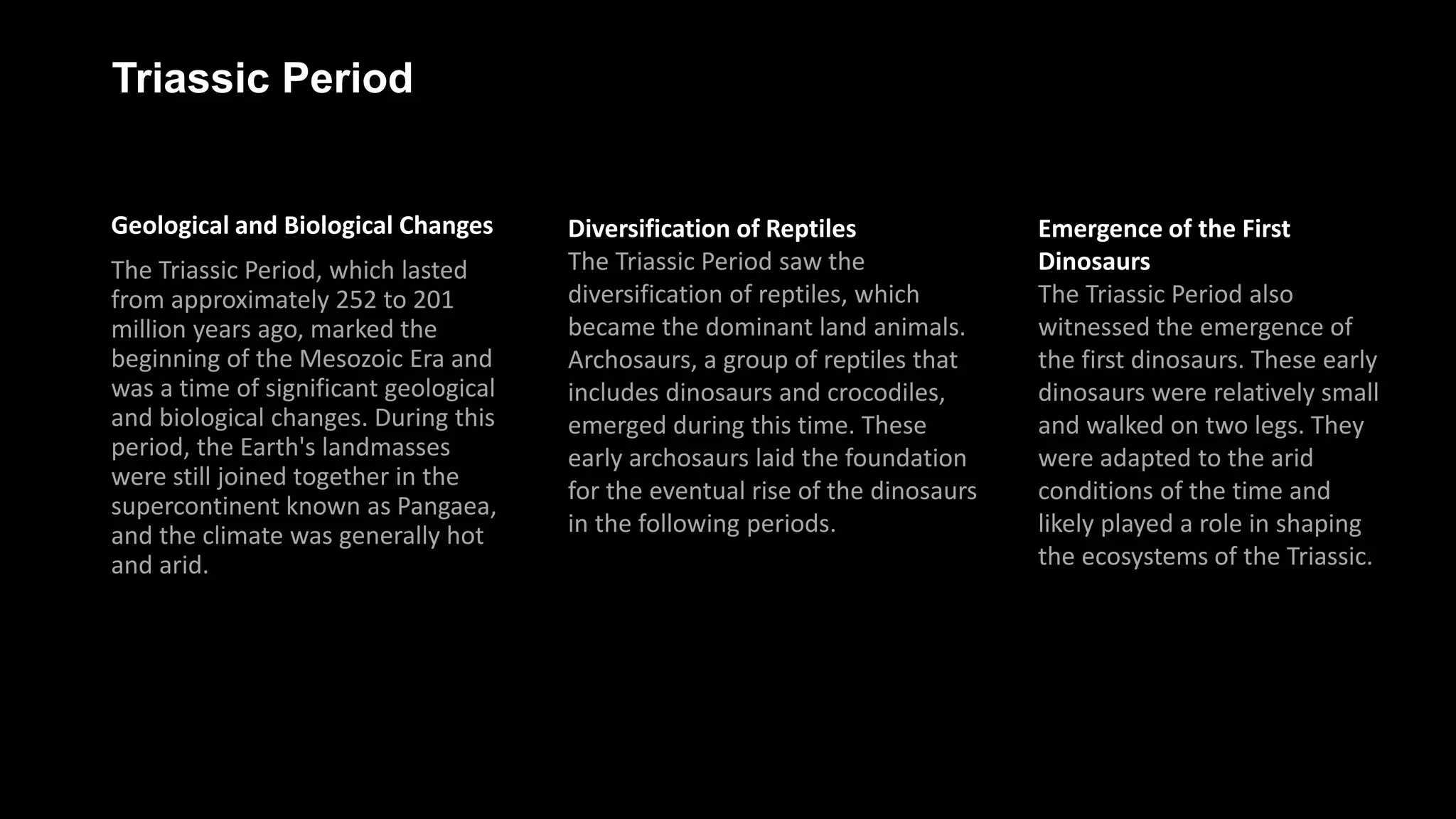 The Mesozoic Era:: All You Need To Know | PPTX