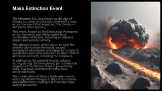 The Mesozoic Era:: All You Need To Know | PPTX