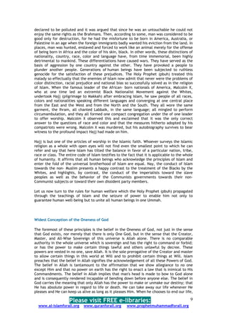 The Message of The Prophet (SAW)’s Seerat Syyed Abul A’la Maududi | PDF