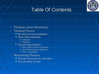 The message structure | PPT