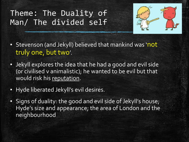 Themes symbols and motifs in jekyll 2 | PPT