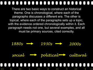 Historical Themes Tutorial | PPT