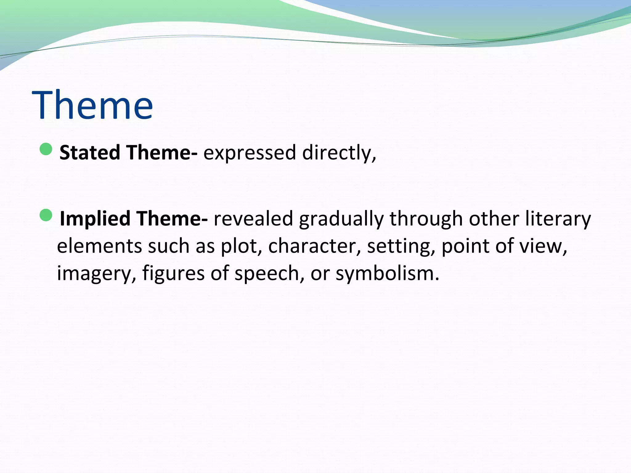Theme,Symbols and Motifs | PPT