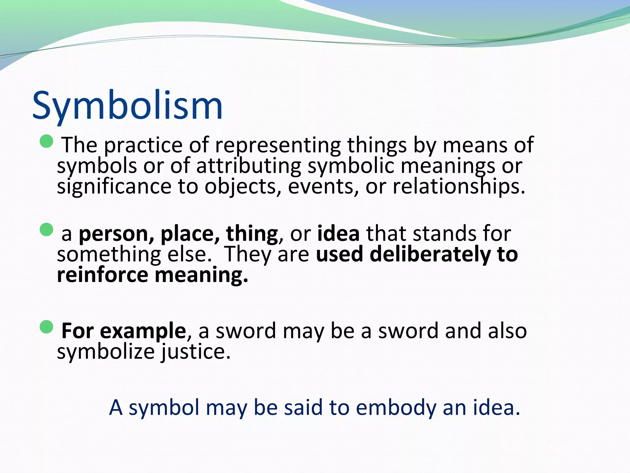 Theme,Symbols and Motifs | PPT