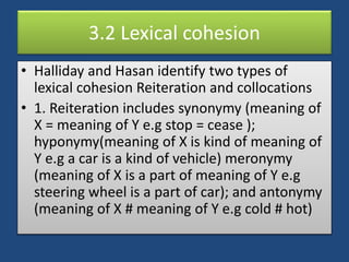 The metafunctions of sfl | PPTX