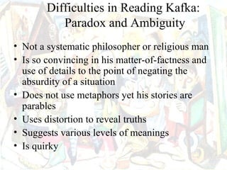 The metamorphosis | PPT