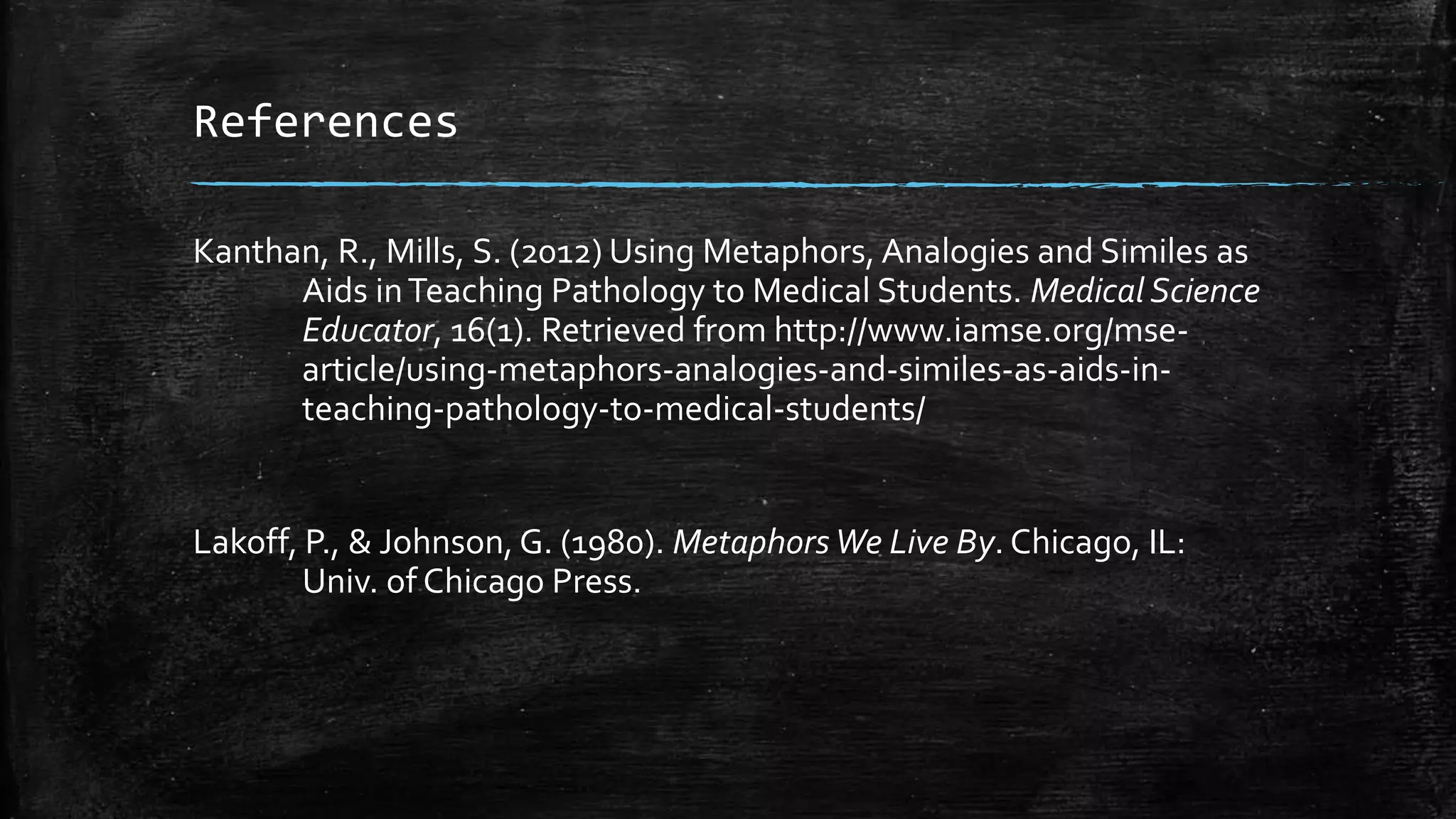 Building a bridge: Using metaphor to teach Information Literacy Fun | PPT