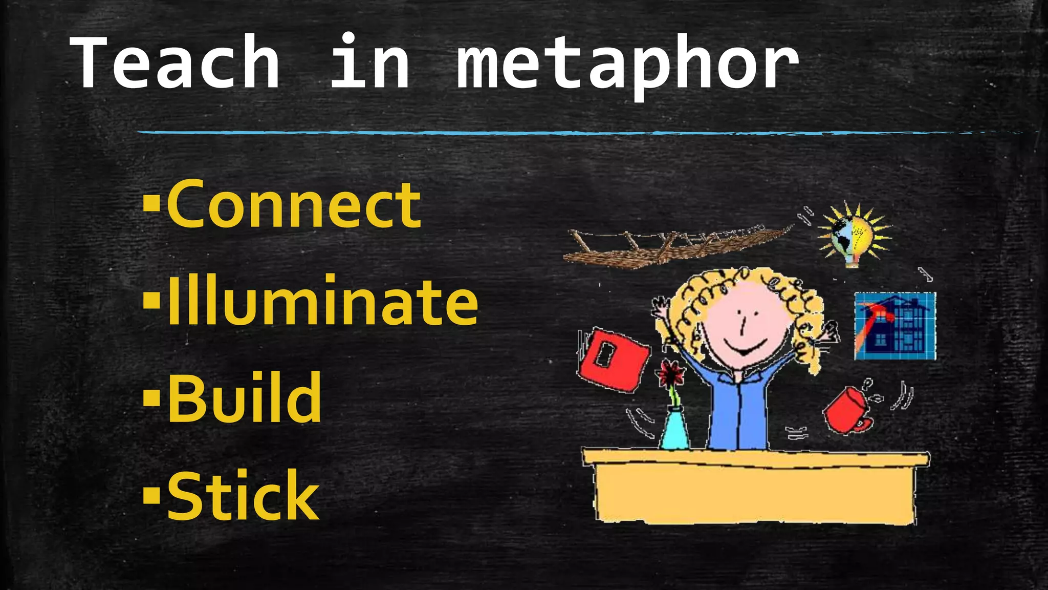 Building a bridge: Using metaphor to teach Information Literacy Fun | PPT