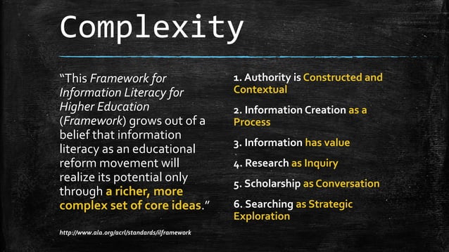 Building a bridge: Using metaphor to teach Information Literacy Fun | PPT