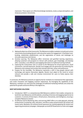 The Metaverse: A Paradigm Shift in Marketing Innovation | PDF