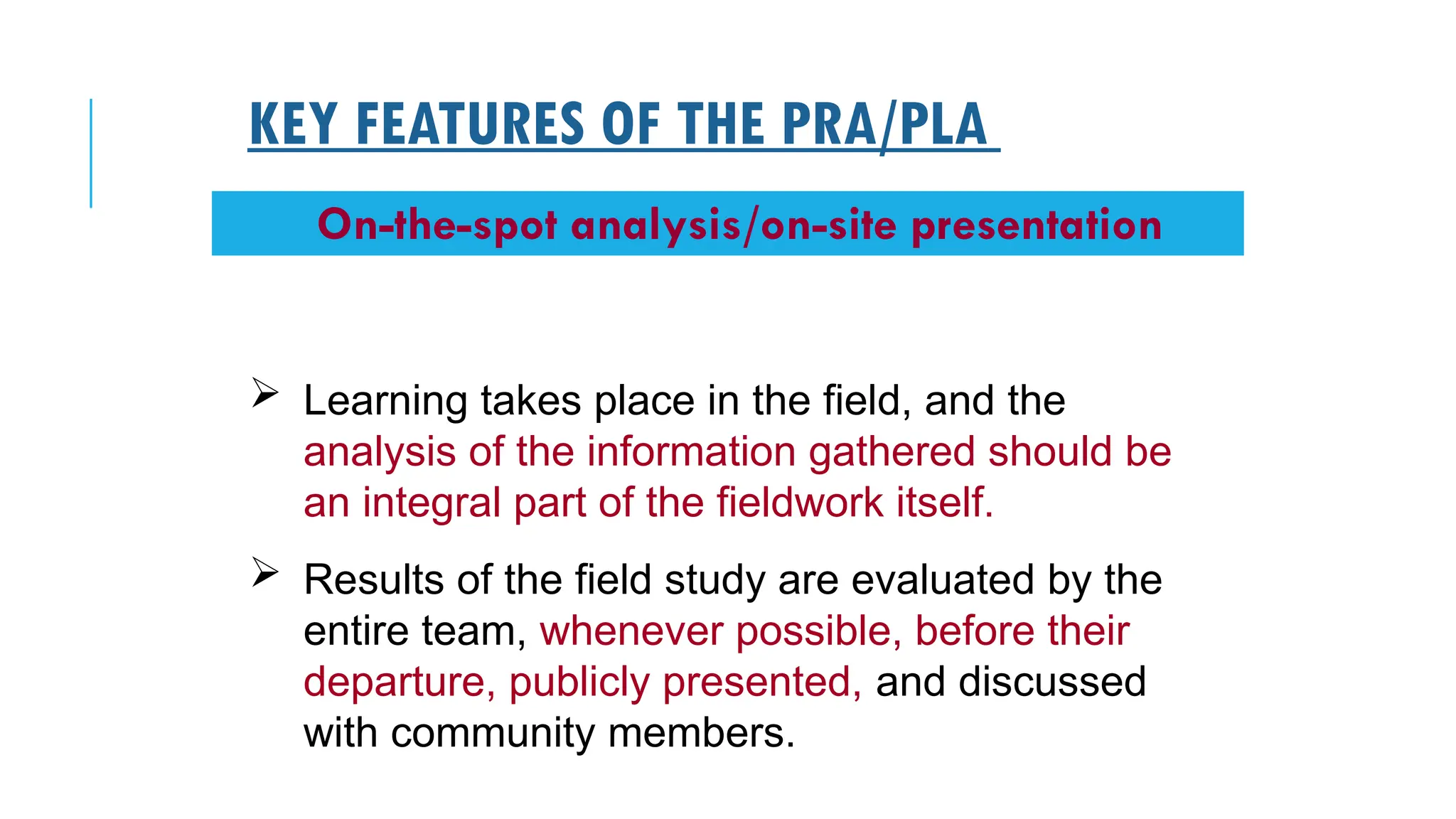 The methodological cluster of RRA PRA and PLA.ppt