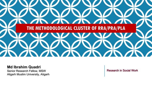 The methodological cluster of RRA PRA and PLA.ppt