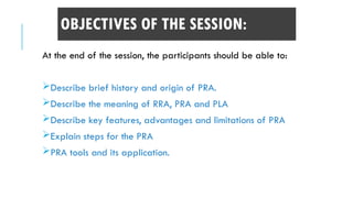 The methodological cluster of RRA PRA and PLA.ppt