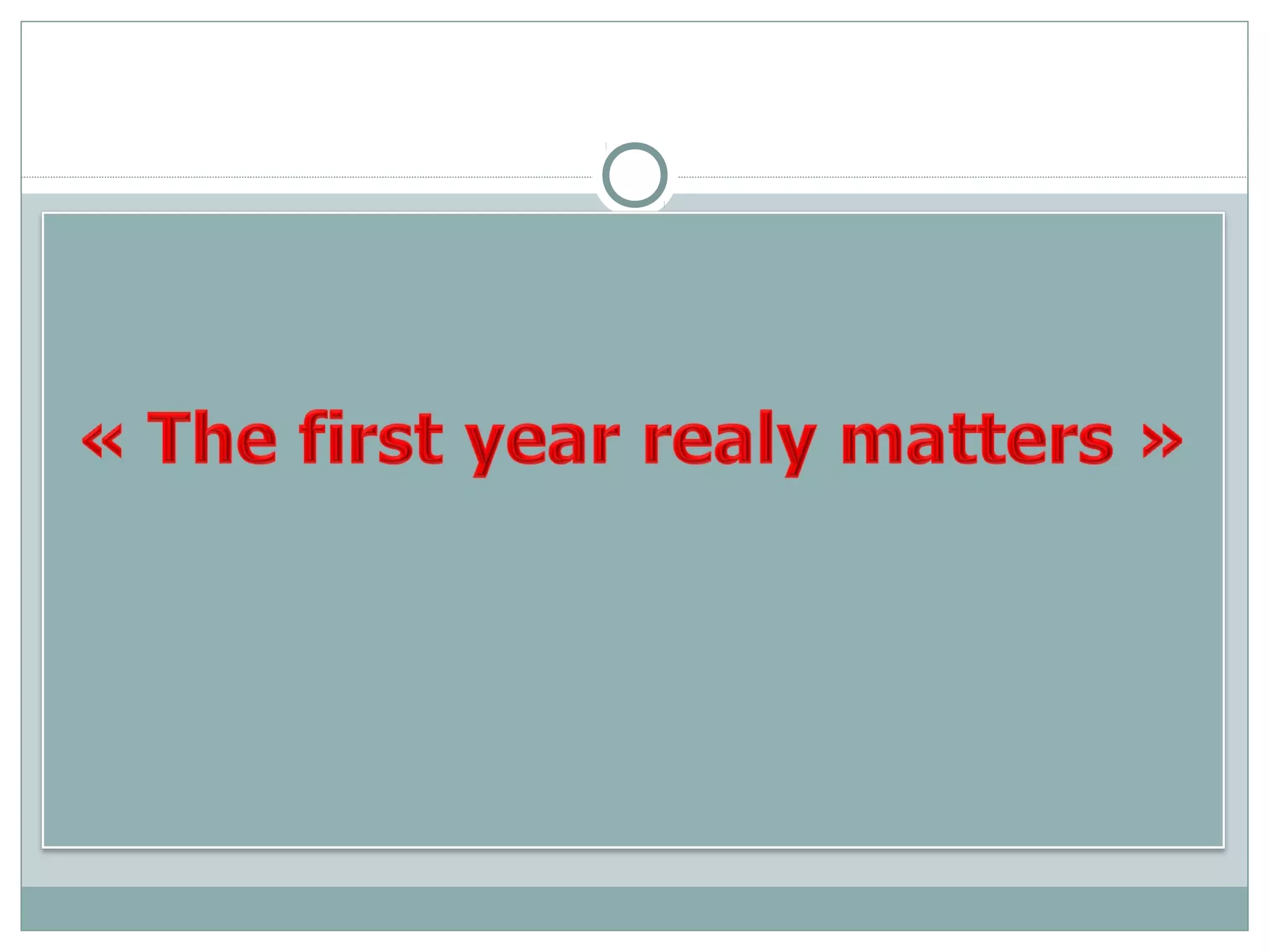 The Methodology of First Year Seminars | PPT