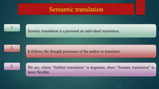 The methodology of translation with special reference to sanskrit to ...