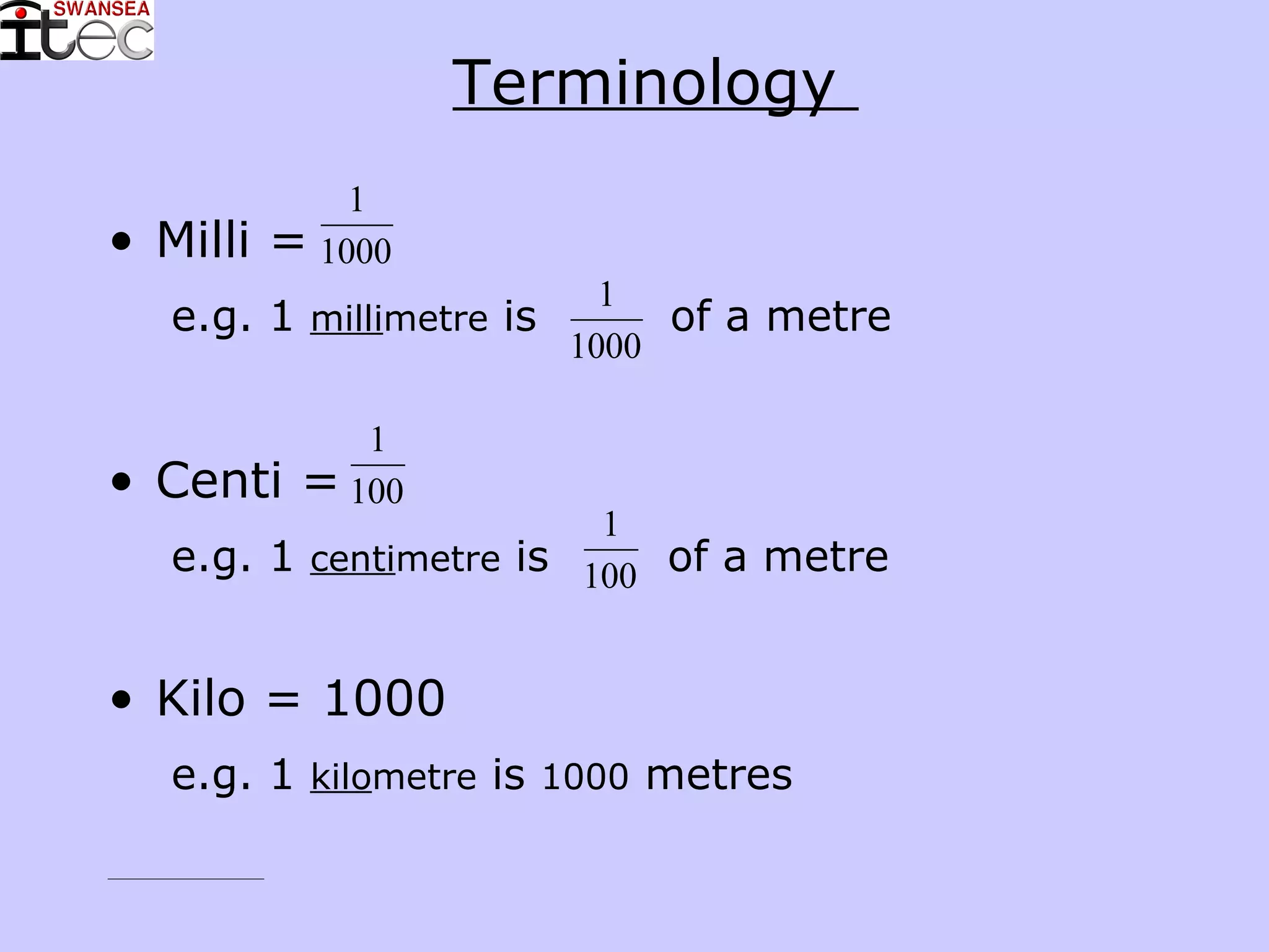 The Metric System | PPT