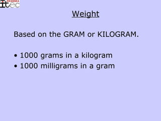 The Metric System | PPT
