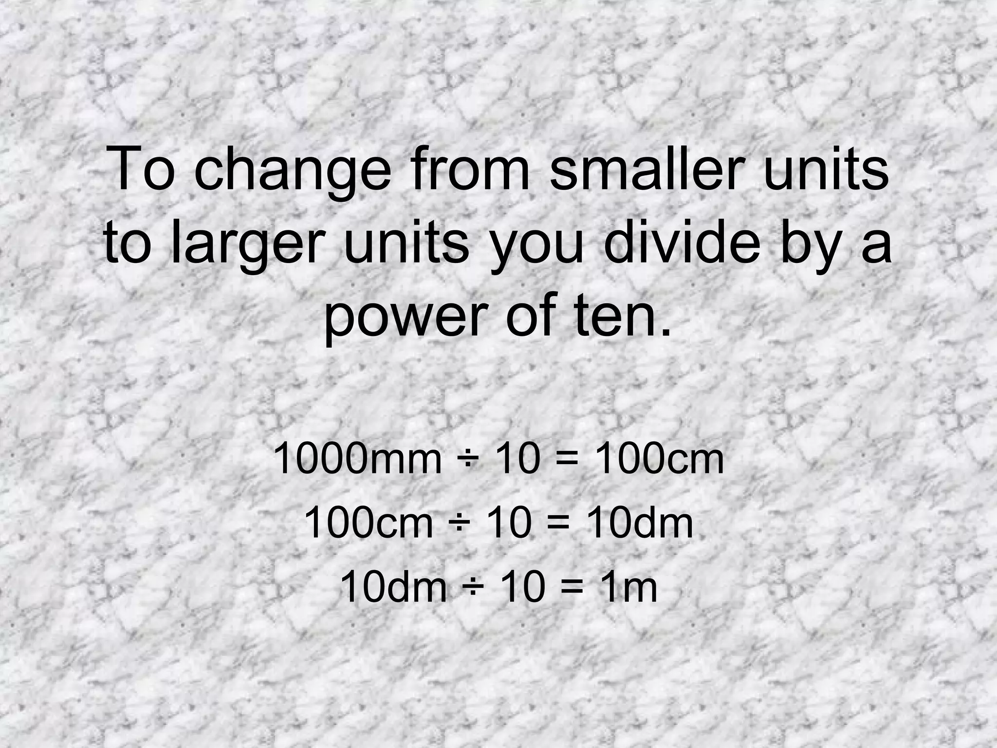 The metric system | PPT