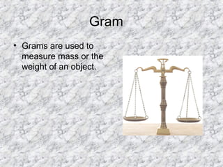 The metric system | PPT
