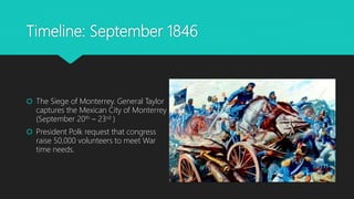 The mexican – american war of 1846 | PPTX