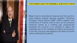 The Mexican economic crisis (1994) | PPT