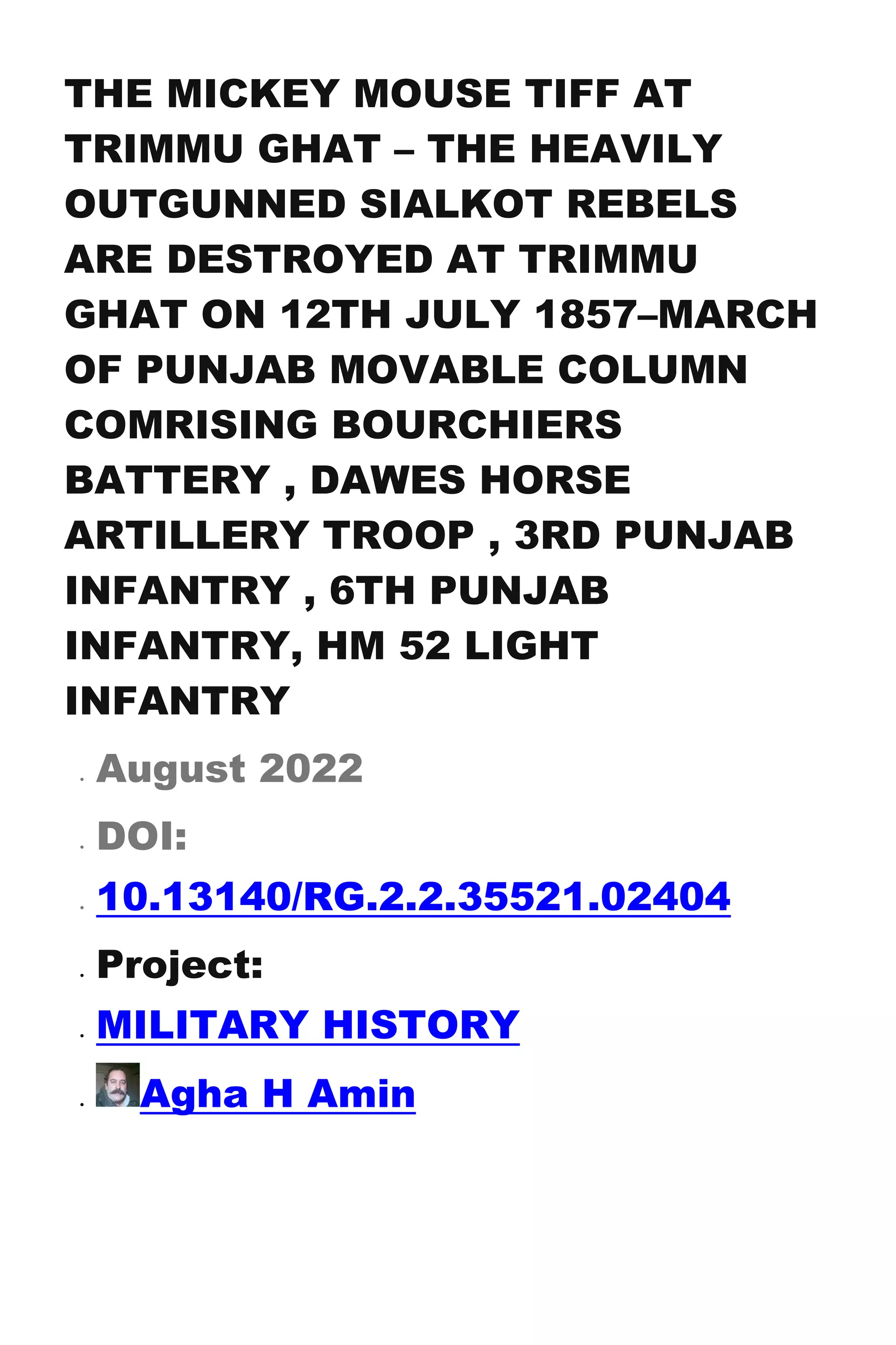 TRIMMU GHAT | PDF