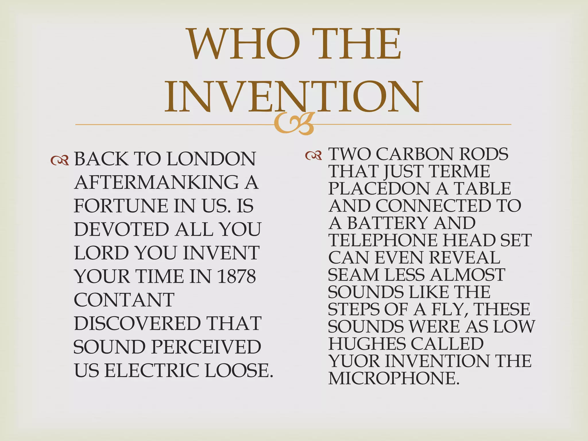 The microphone | PPTX