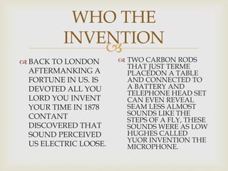 The microphone | PPT