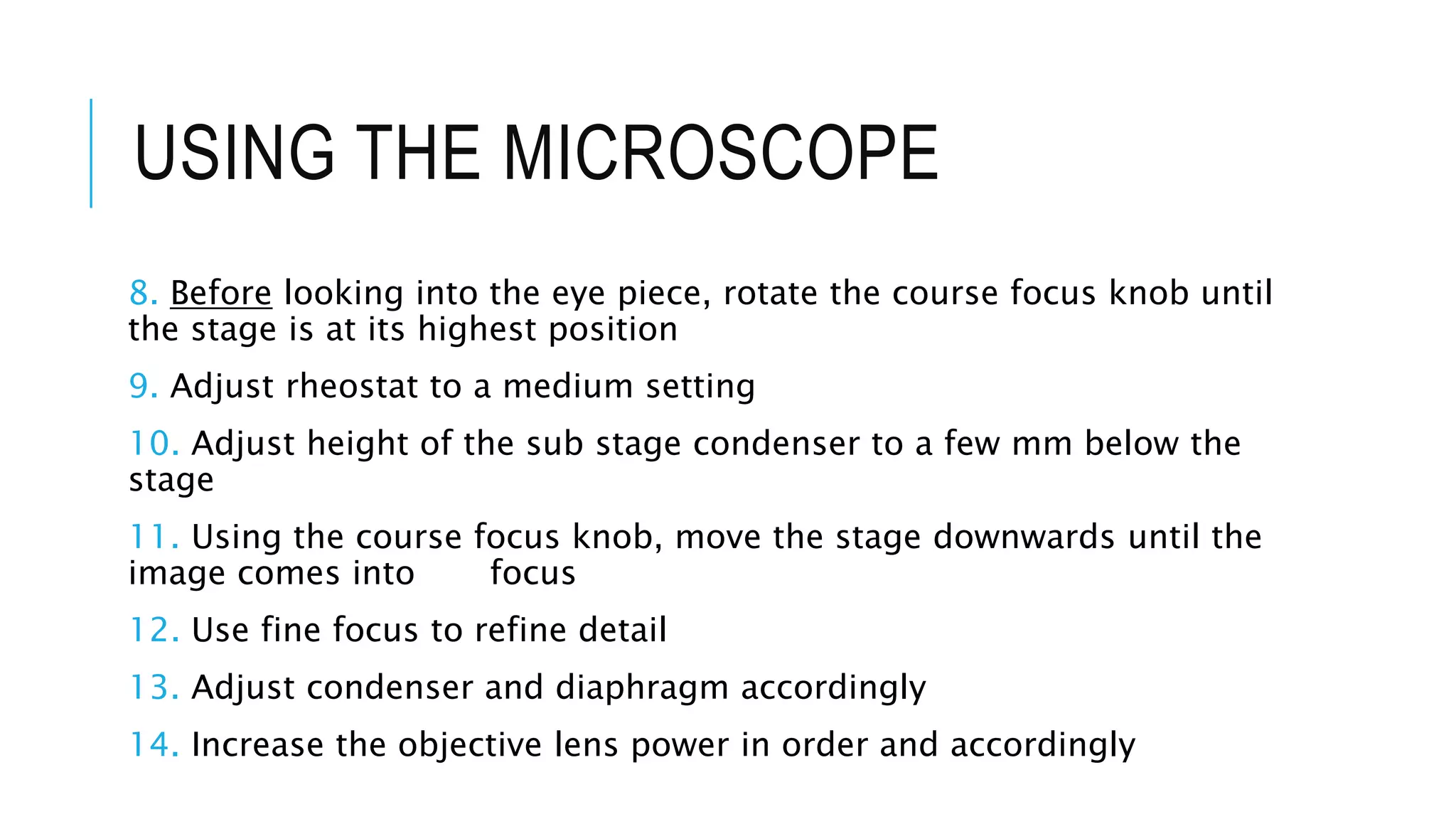 The Microscope | PPTX