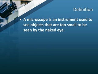 The microscope | PPT