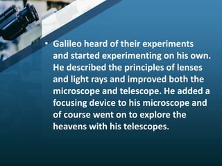 The microscope | PPT