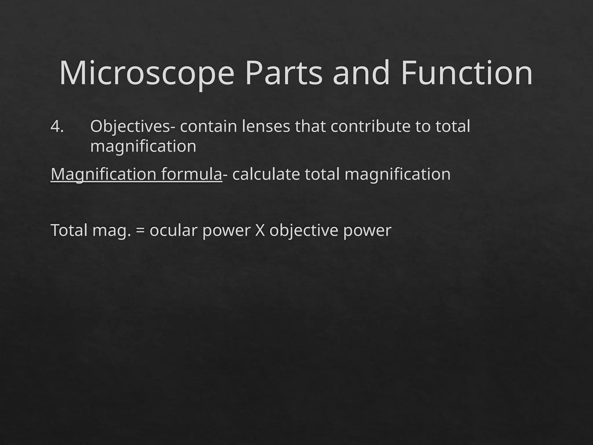 The_Microscope Lesson for Fundamentals of Microscopy.pptx | Photography ...
