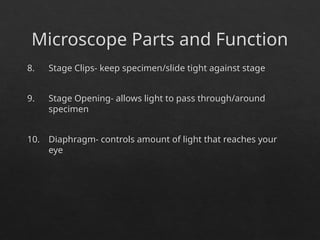 The_Microscope Lesson for Fundamentals of Microscopy.pptx