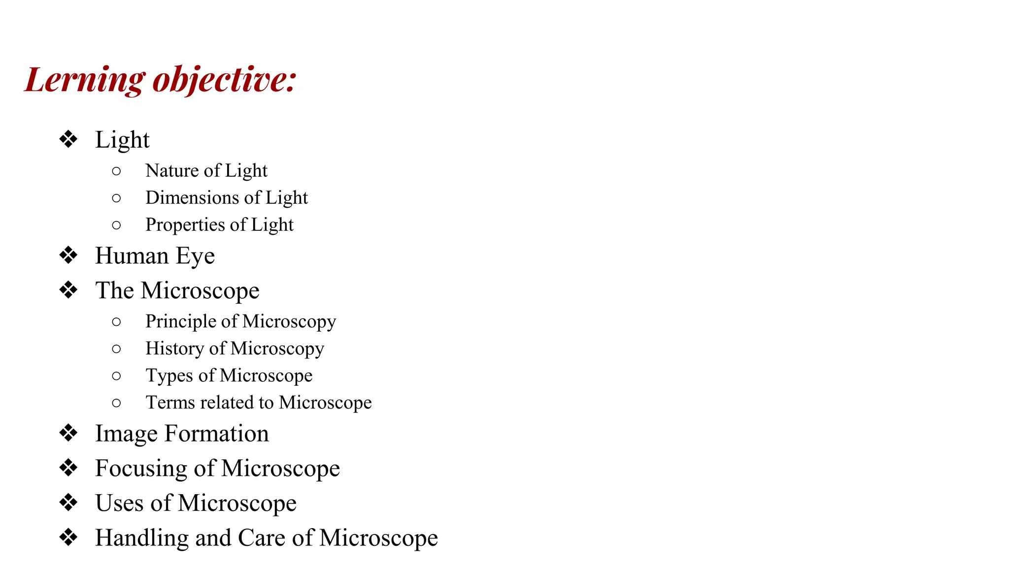 The microscope .pptx
