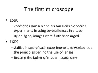 The microscope presentation | PPTX