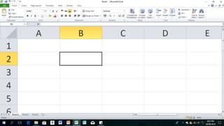 The Microsoft Excel Program | PPT