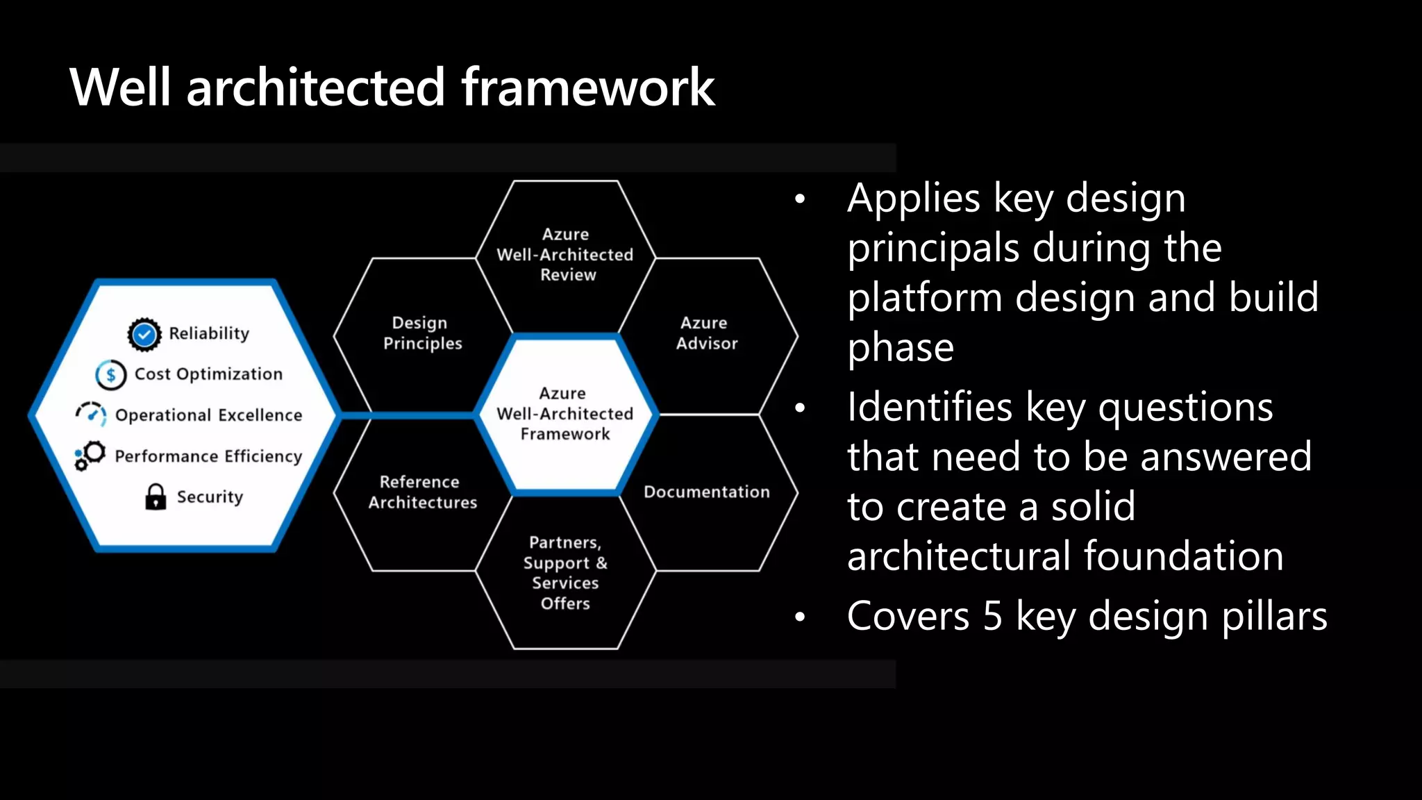 The Microsoft Well Architected Framework For Data Analytics | PDF