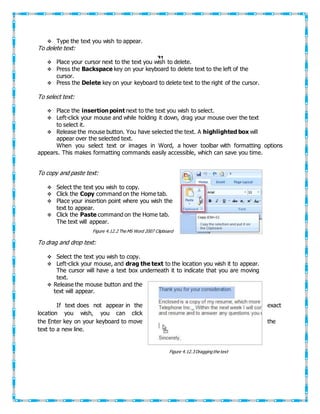The microsoft windows desktop | DOCX