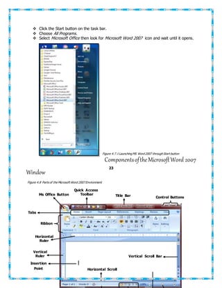 The microsoft windows desktop | DOCX