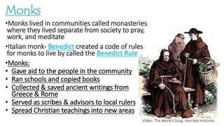 The Middle Ages: Feudalism | PPTX