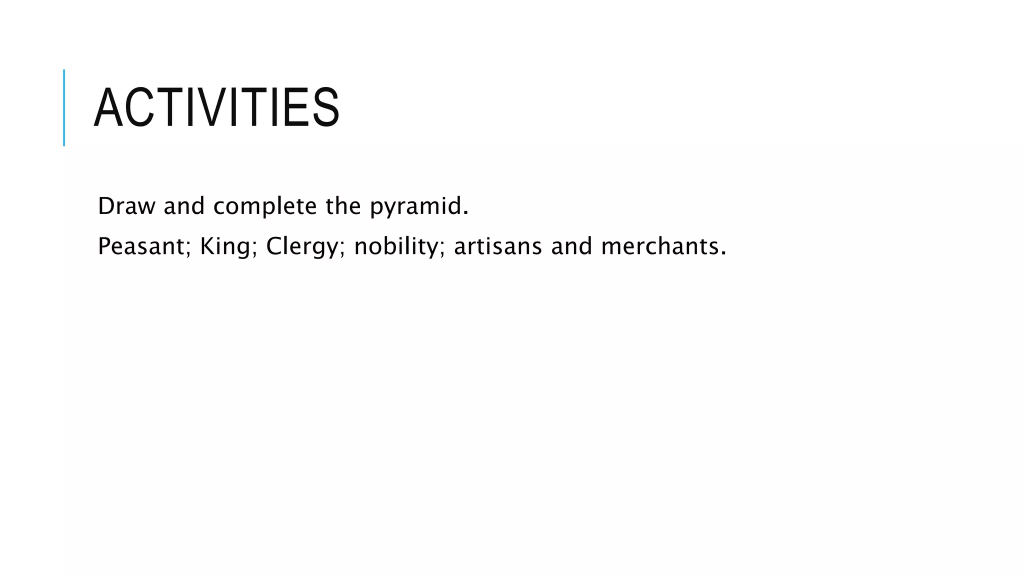 The middle ages. unit 5 | PPT