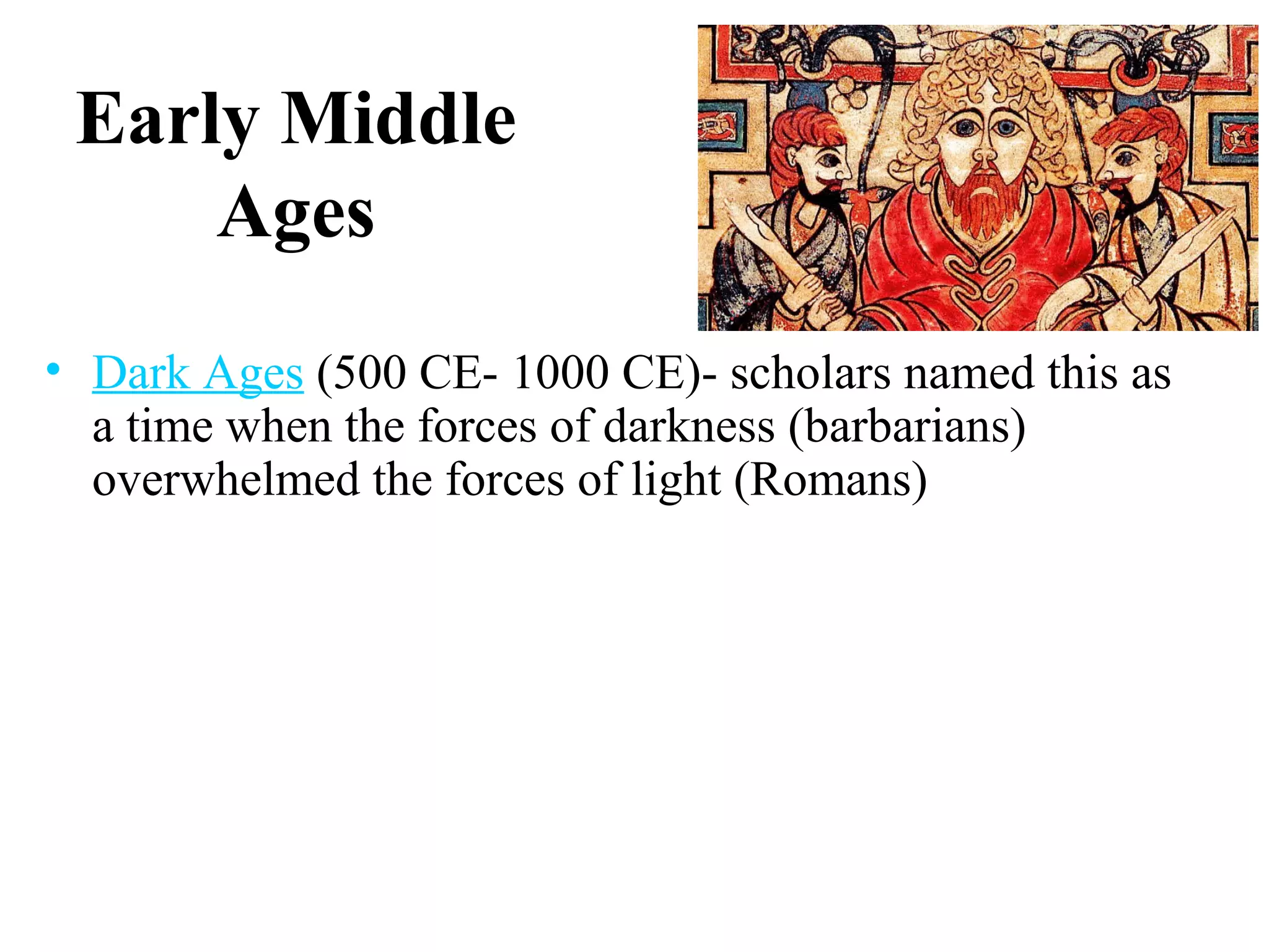 The middle ages | PPT | Christianity | Religion & Spirituality