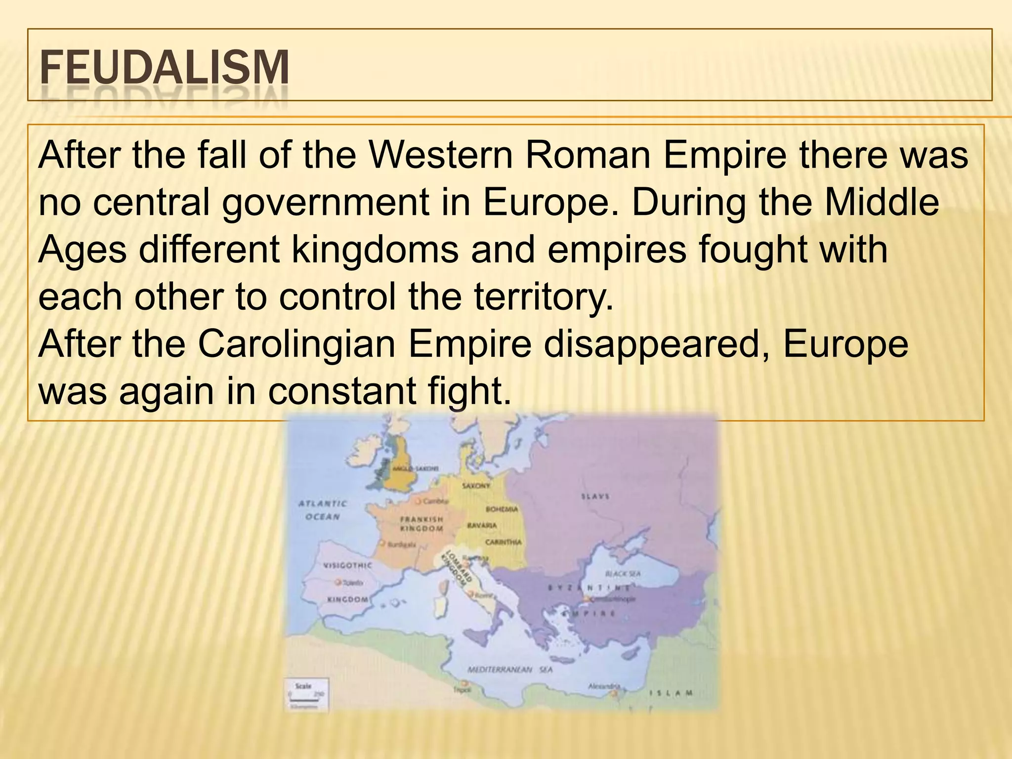 The Middle Ages. Feudalism | PPTX