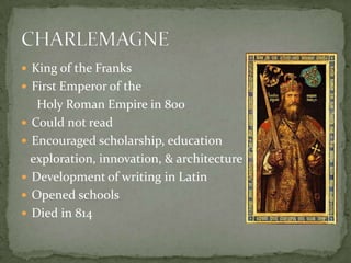 The middle ages intro | PPTX