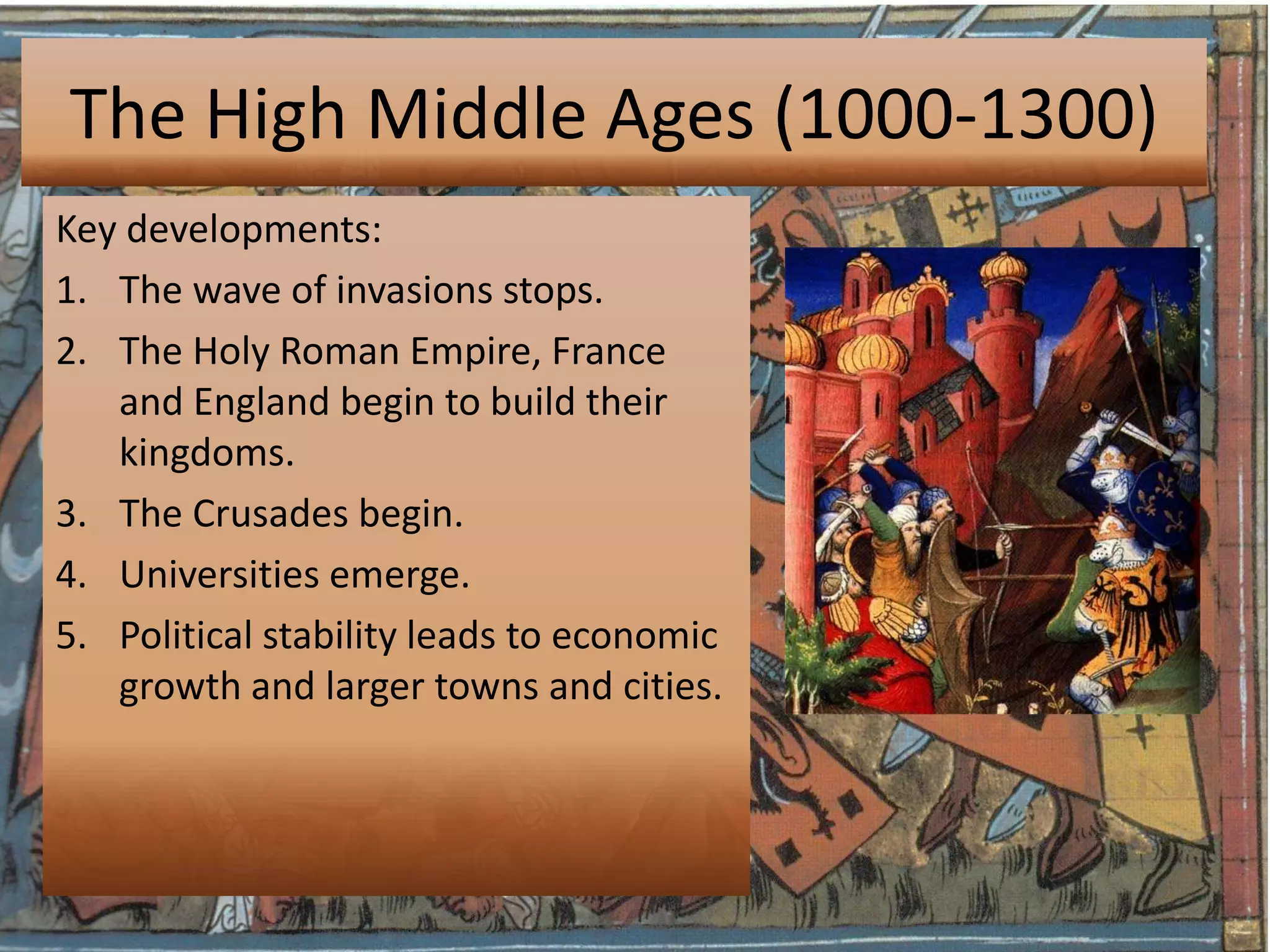 The Middle Ages introduction and overview | PPTX