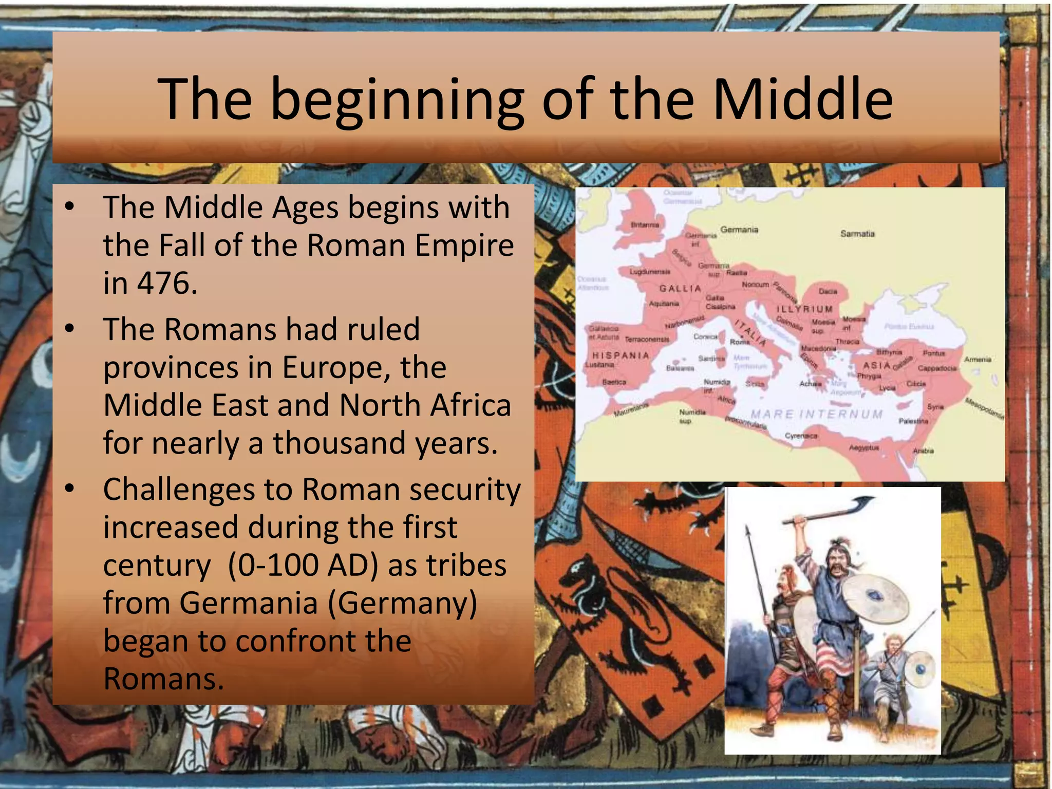 The Middle Ages introduction and overview | PPTX