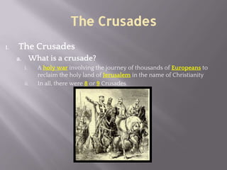 Crusades Middle Ages