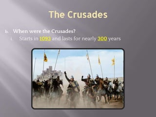 The middle ages outcome the crusades | PPTX